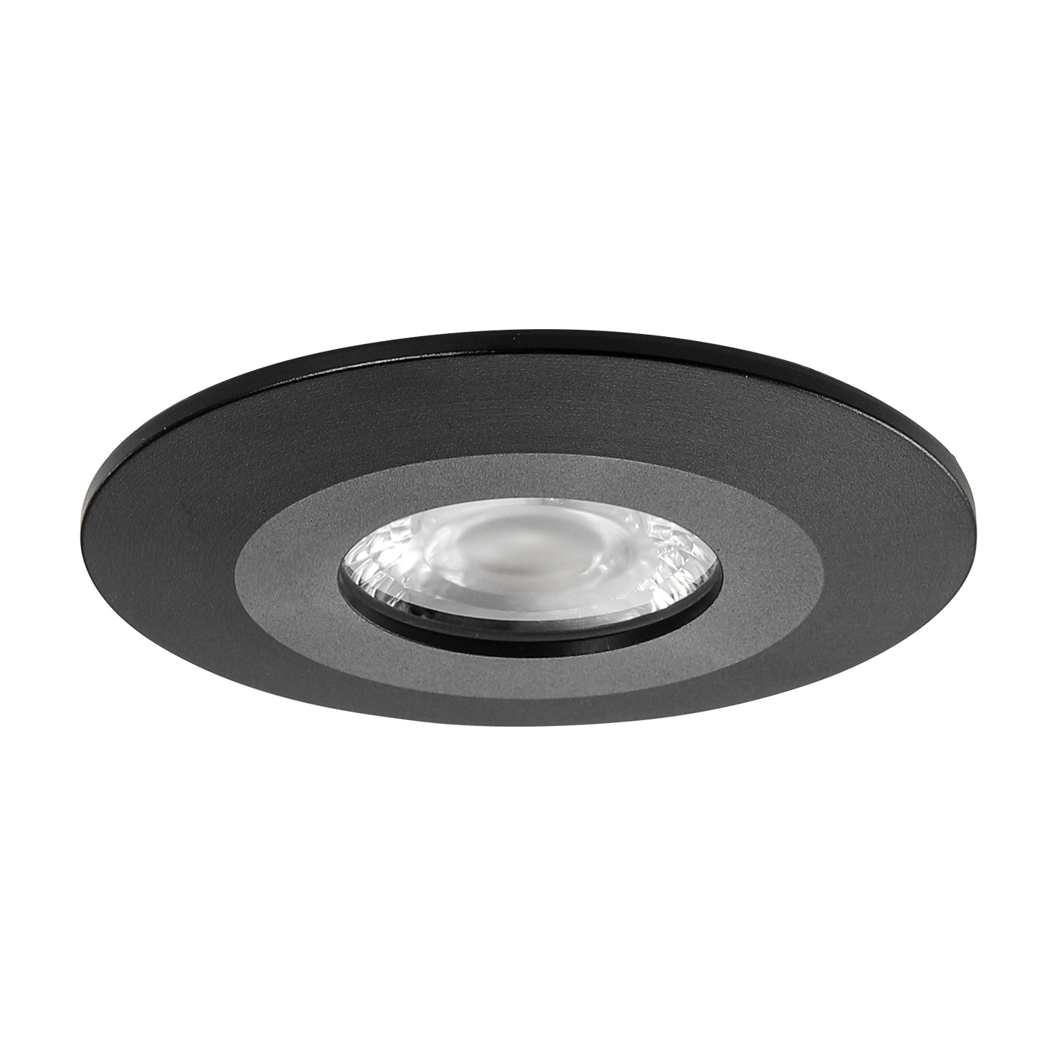 Inbouw meubel Spot 16mm IP44 4W 36° dimbaar 1800-2700K zwart - Xtra Warm Led