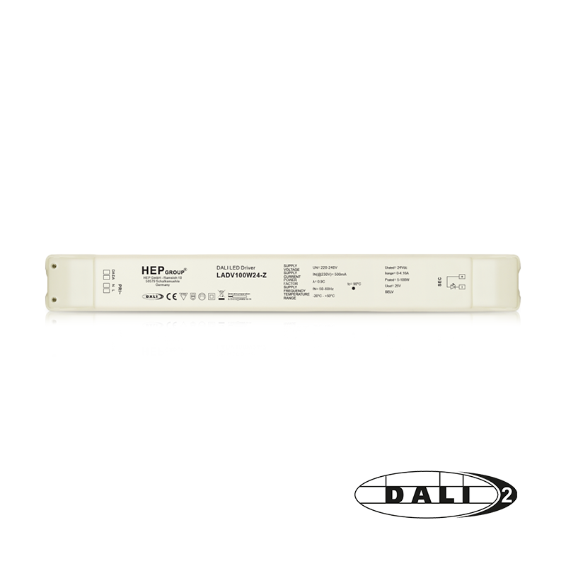 Led Dali Driver 100W 500mA dimbaar - Xtra Warm Led