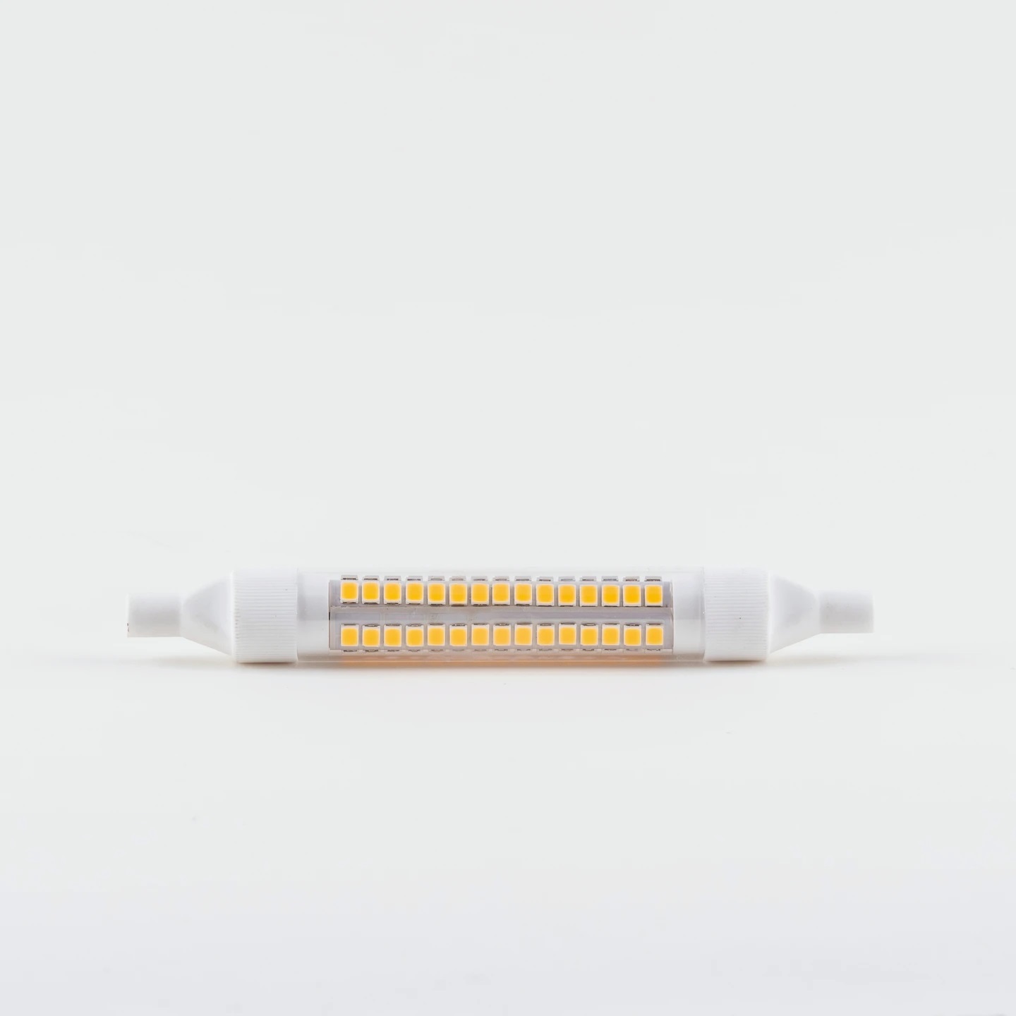 R7S 118mm Ø16 8W 2200-3000K dimbaar DTW - Xtra Warm Led